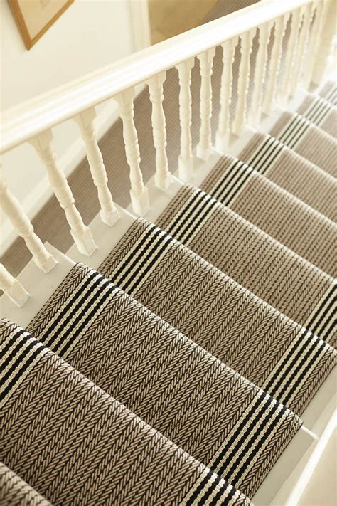 Flaxman Stone Stair Runner Carpet Farmhouse Stairs Painted Stairs
