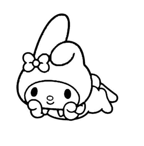 Desenhos De My Melody Para Colorir E Imprimir Colorironlinecom Porn