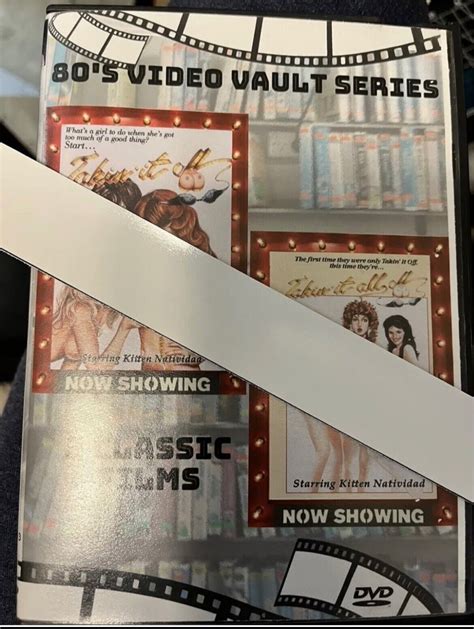 TAKIN IT OFF Part 2 ALL OFF DVD 80s KITTEN NATIVIDAD Hard To Find