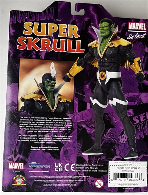 REVIEW Marvel Select Super Skrull Figure Diamond Select Toys 2023