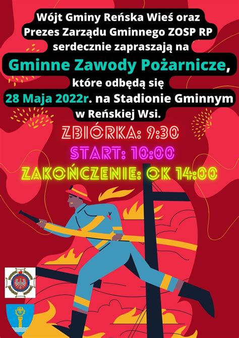 Gminne Zawody Sportowo Pożarnicze Gmina Reńska Wieś