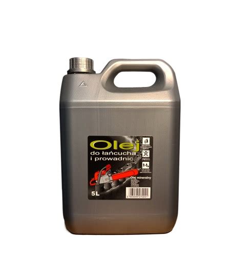 Olej do smarowania łańcucha prowadnic do pił 5L Olej do prowadnic 5L