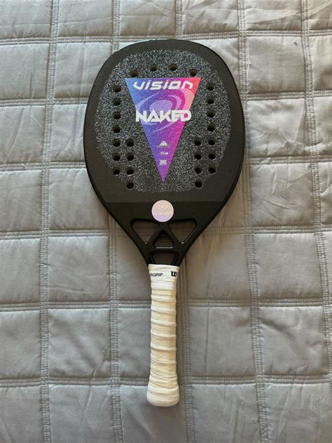 Raquete De Beach Tennis Vision Naked So Raquetes
