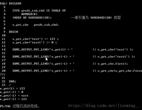pl sql变量的使用 plsql存储过程中使用变量 csdn博客