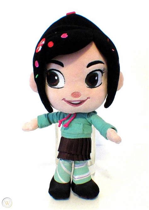 Disney Store Wreck It Ralph Vanellope Von Schweetz Plush Doll 12