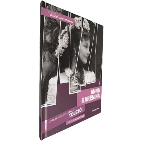 Livro DVD nº 7 Filme Anna Karênina 1948 Coleção Folha Submarino