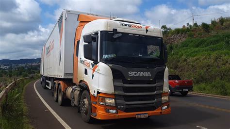 Scania G X Branco Bitrenz O Ba Randon