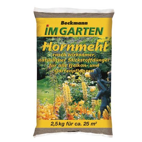 Beckmann Hornmehl Biogartenladen