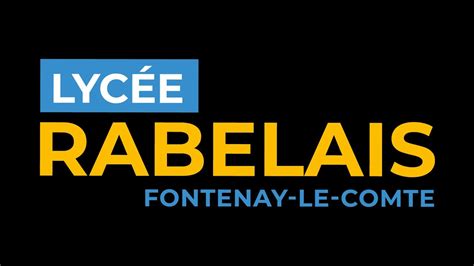 Formations SI STI2D Lycée Rabelais Fontenay le Comte YouTube