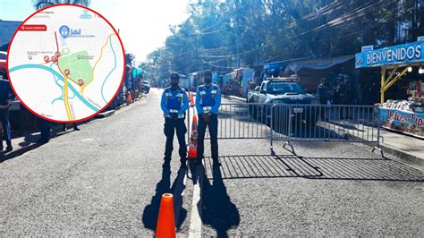 Atención Estas calles estarán cerradas por la Alborada a la virgen de