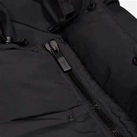 Chaqueta Acolchada Con Capucha Trapstar Decoded 2 0 Negro