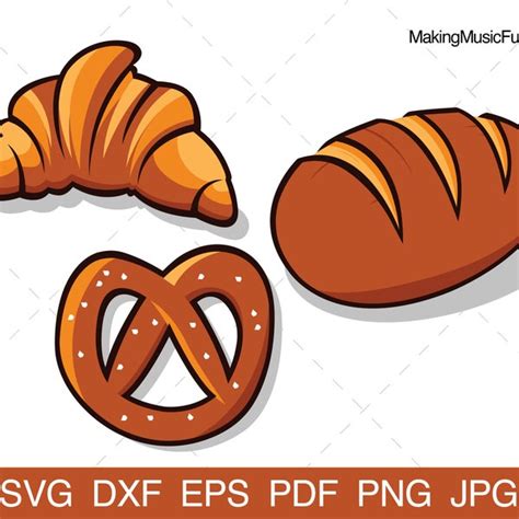 Croissant Art Etsy