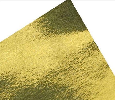 Minas Midias Papel Laminado Ouro G A