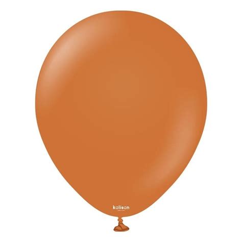 Globos de Látex 12 Standard Caramel Brown Kalisan globodeco es