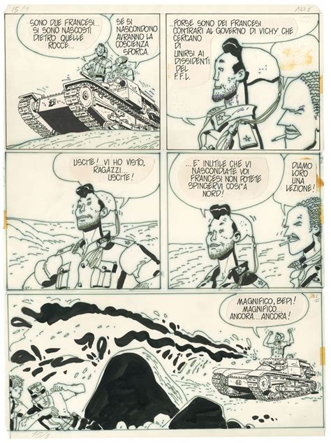 Hugo Pratt Les scorpions du désert Dry Martini Parlor I 1982 Page
