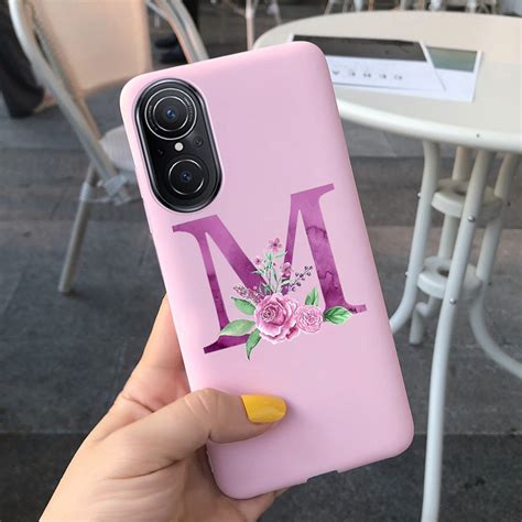 Phone Case Huawei Nova 9SE 2022 Back Cover Soft Silicone Rubber Letter