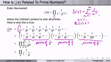 week6lecture5 the prime number theorem youtube