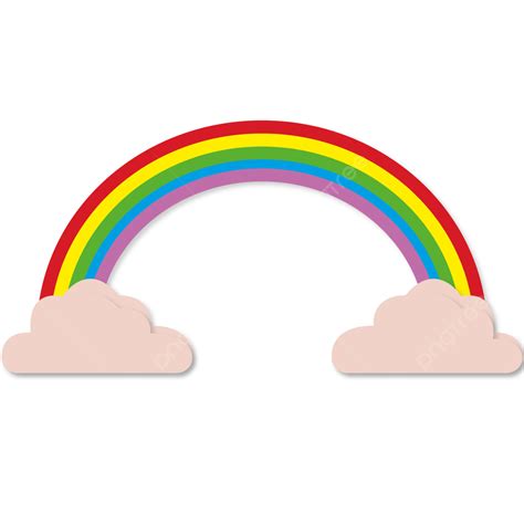 Arco íris Colorido Acima Das Nuvens PNG Colorido Arco Iris Nuvens