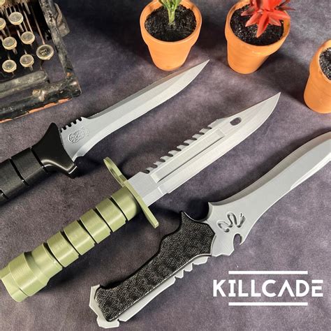 Resident Evil 4 Remake Cosplay Knives Prop Etsy