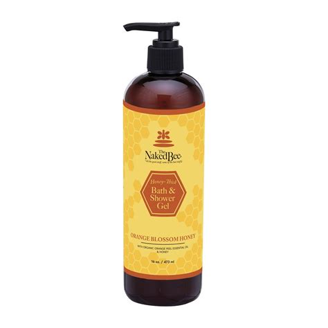 Naked Bee Oz Orange Blossom Honey Bath Shower Gel