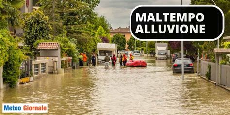 Emilia Romagna Meteo Alluvione Del Secolo Piogge Torrenziali In