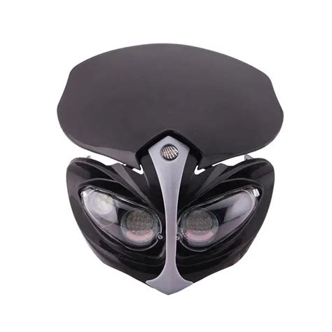 Universal Motorcycle LED Headlight Fairing Kit 12V For Dirt Bikes