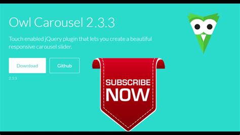owl carousel 2 3 3 how to use many time in your web page new owl carousel 2 3 3 tutorial