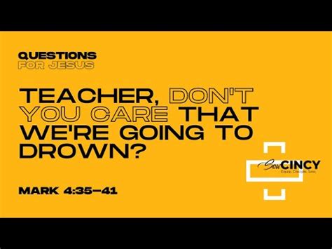 Reupload Teacher Don T You Care That We Re Going To Drown Mark
