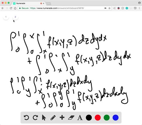 solved write five other iterated integrals that are equal to the given iterated integral int
