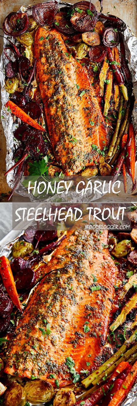 Baked Honey Garlic Steelhead Trout Recipe The Recipe Is Very Simple