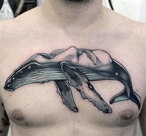 100 Whale Tattoo Designs For Men Cool Behemoths Of The Sea
