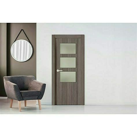 Pack Puerta Acristalada Vin Lica Boston X Cm Derecha Maciza