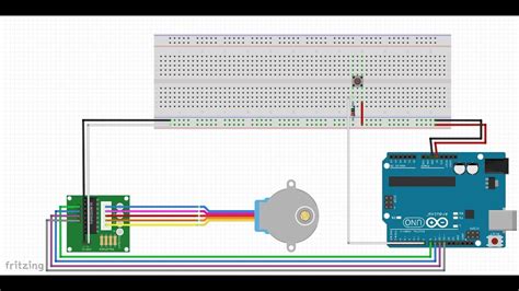 Arduino Tutorial Step Motor With Push Button Part Ii Youtube