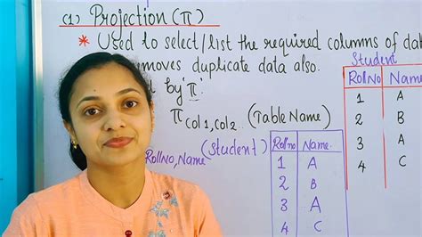 Part Basic Operations In Relational Algebra Projection Selection