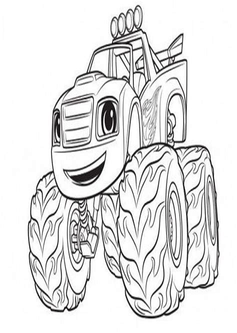 Dibujos Para Colorear Blaze Monster Machines Dibujosparacolorear Eu