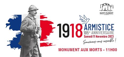 Cérémonie de commémoration du 11 Novembre 1918 11 Novembre 2023
