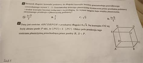 Bardzo proszę o pomoc w zadaniu 2 Brainly pl