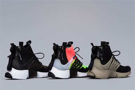 Acronym X Nike Air Presto Mid Collection Sneaker Bar Detroit