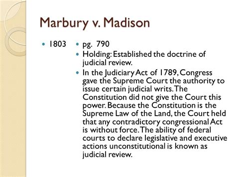 Judicial Review Examples