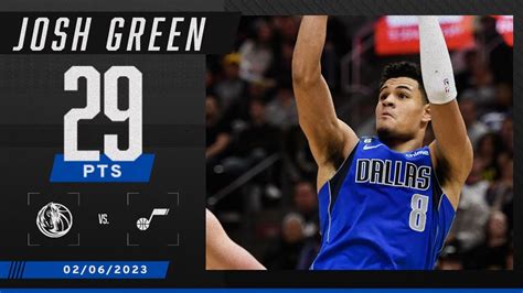 Josh Green Goes Off For Career High 29 Points As Mavericks Beat Jazz