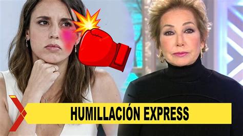 Ana Rosa DESTAPA LAS MENTIRAS De Irene Montero En 2 Minutos YouTube