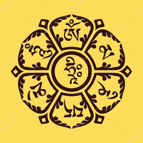 Om Mani Padme Hum Stock Photo Oculo 87722684
