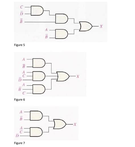 solved 1 write the boolean expression for each of the logic