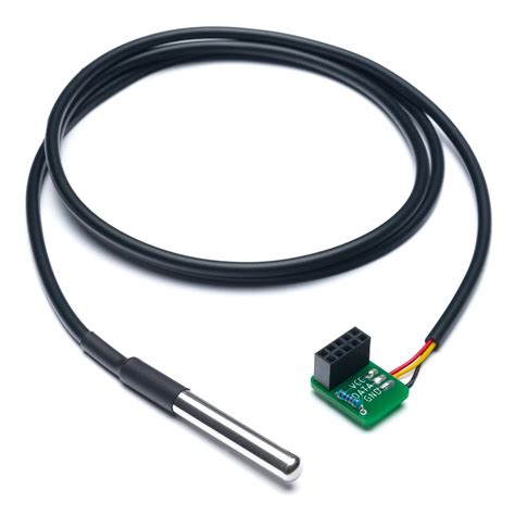 1 wire digital temperature sensor for raspberry pi unassembled 1m — pi australia