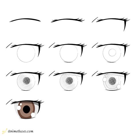 Favorite Info About How To Draw Anime Eyes Steps Treecurve