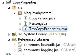 How To Copy Properties From One Bean OtherBean JAVAbyNATARAJ