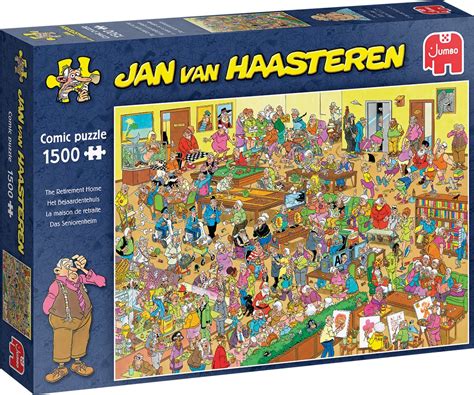 Jan Van Haasteren Het Bejaardentehuis 1500 Stukjes Legpuzzel Bol