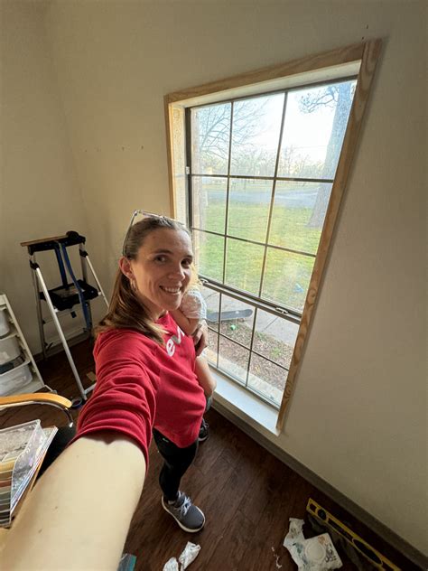 Diy Window Trimming Without Removing The Sill