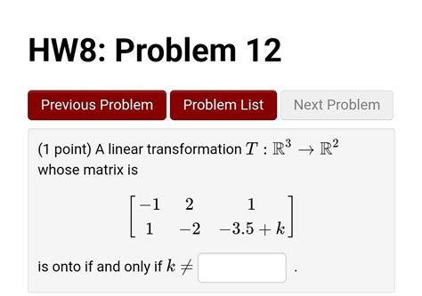 solved 1 point a linear transformation t r3→r2 whose