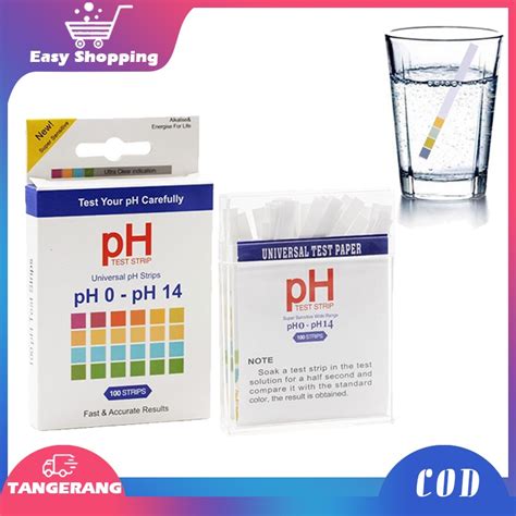 Jual 100pcs Kertas Lakmus PH Tester PH 0 14 Paper Litmus Box Universal